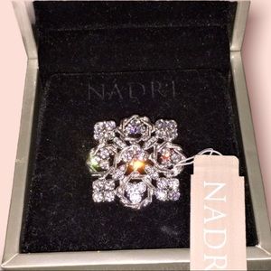 Nadri | Jewelry | Gorgeous Nadri Crystal Brooch Pin | Poshmark